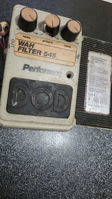 Vintage DOD 545 Wah Filter Auto Guitar Effects Pedal Parts Sold AS IS ...