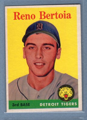 1958 Topps #232 Reno Bertoia EX GO387 | eBay
