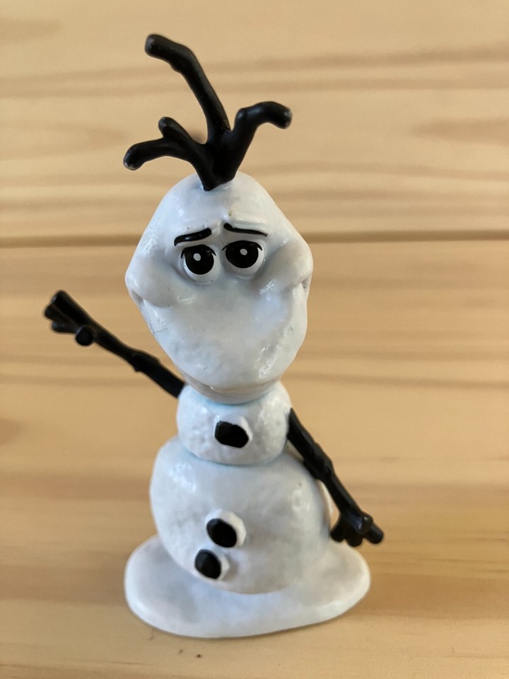 Disney Miniature Frozen PVC Olaf Figure or Cake Topper - as is 3.75" | eBay