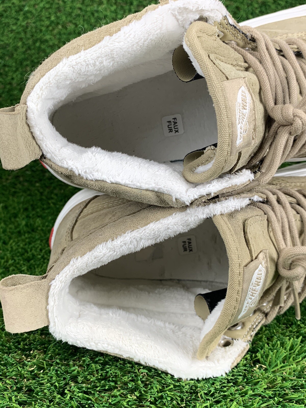 🔥Vans Sneakers Scotchgard Protector Tan Suede Sneakers | Sz 9 | eBay