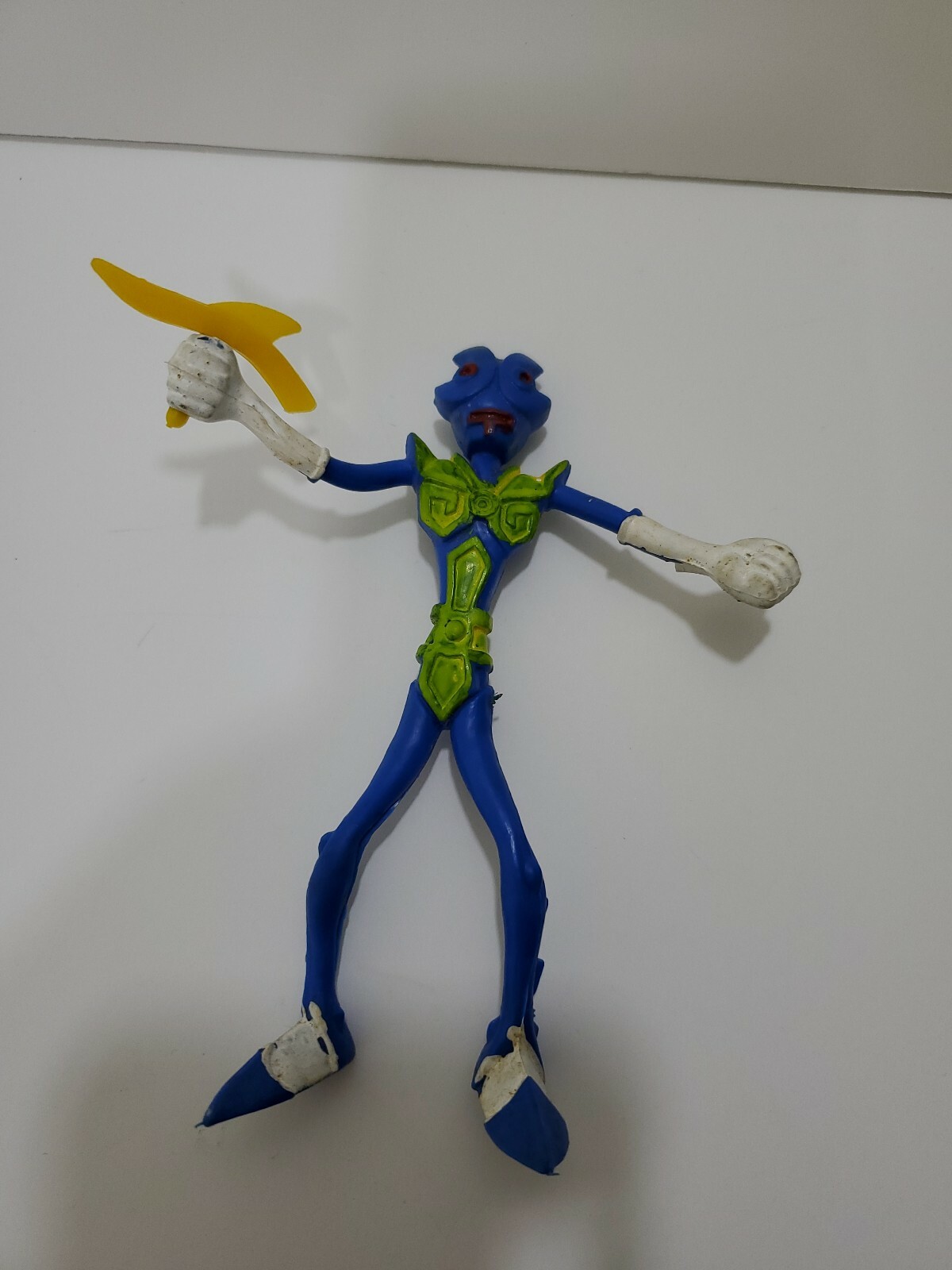 Vintage 1960s? Space Alien Novelty Bendy Rubber Toy Figure HONG KONG 5 ...