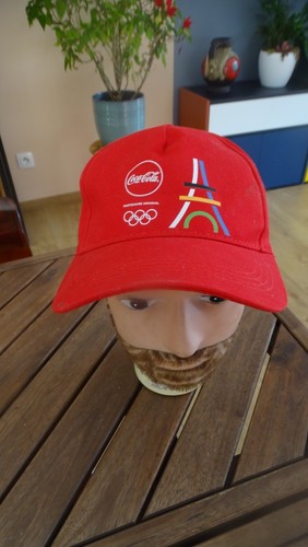 PLV COCA COLA CASQUETTE JEUX OLYMPIQUES PARIS 2024 OLYMPICS GAMES | eBay