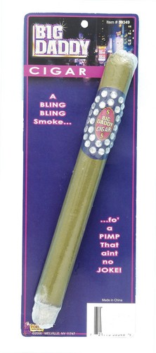 Big Daddy Jumbo Fake Cigar With Rhinestone Accents Forum Novelties | eBay