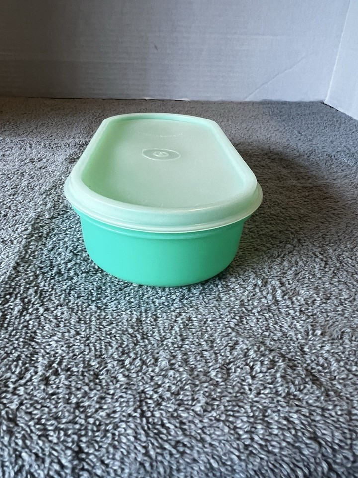 Tupperware Handy Cheese / Butter Container Jadeite With Lid 1375 1376 ...