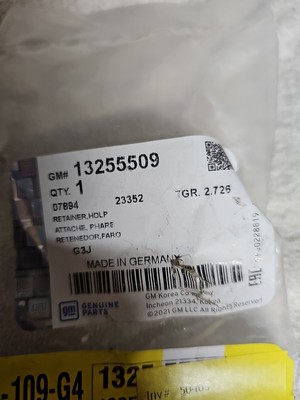 Genuine GM Retainer-Hdlp 13255509 | eBay