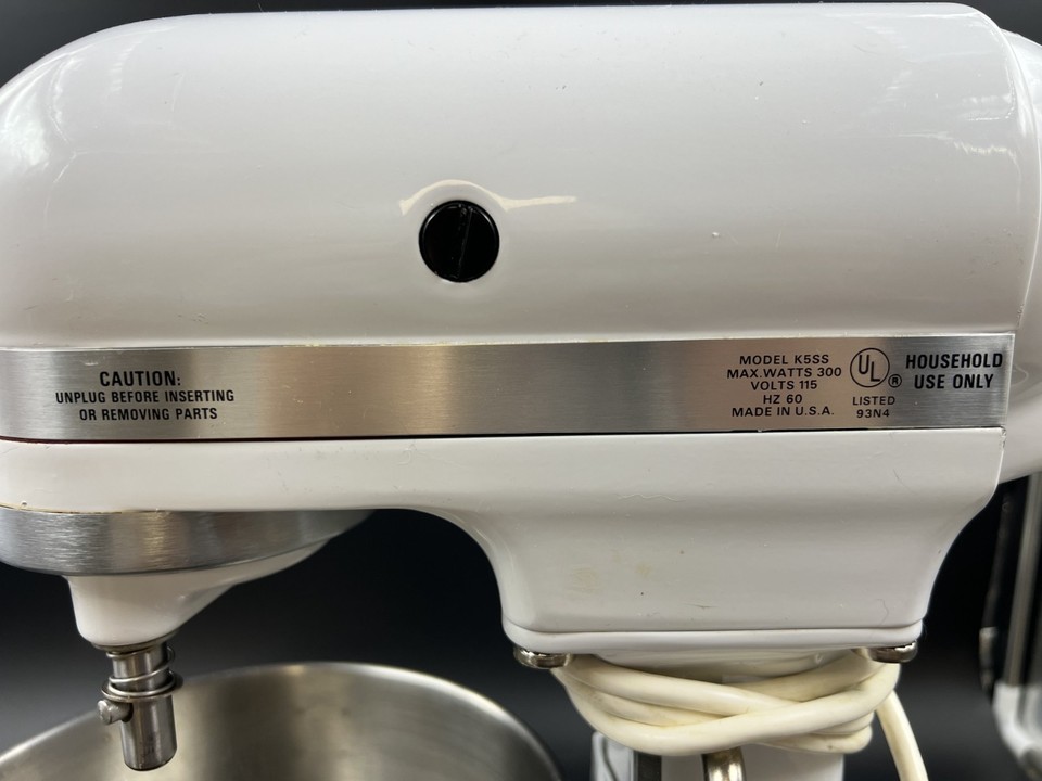 KitchenAid 5 Qt K5SS 10-Speed Stand Mixer ( TESTED / READ DESCRIPTION ...