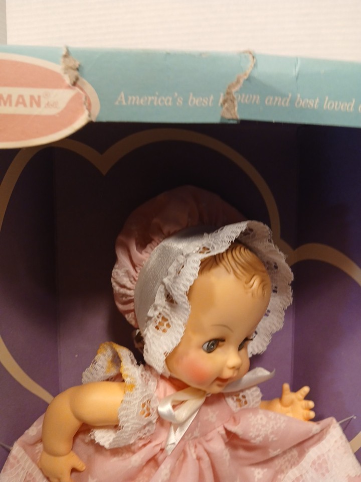 Vintage Horsman Baby Sharon, Drinks And Wets Open Close Eyes NIB 1960s ...