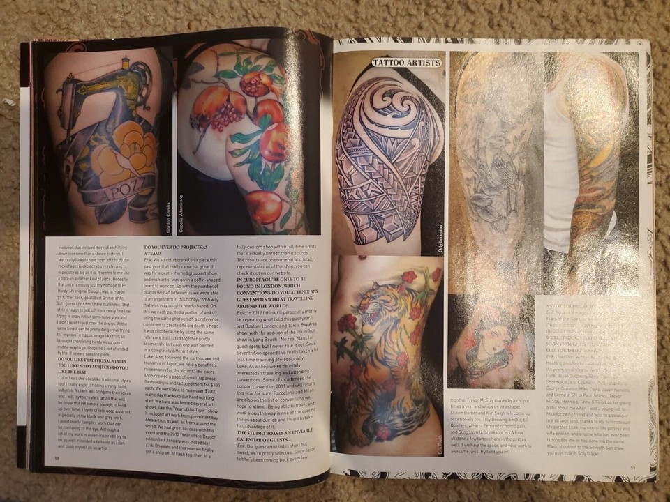 Tatoo Life Exclusive Japanese Tattooing | eBay