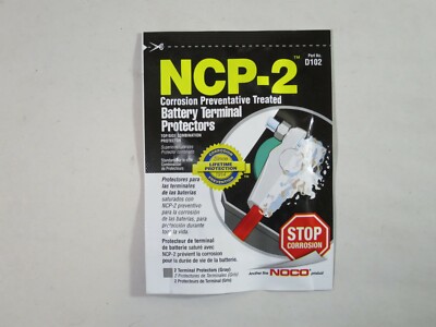 NOCO NCP-2 Top Battery Terminal Protectors 2-Pack Corrosion ...