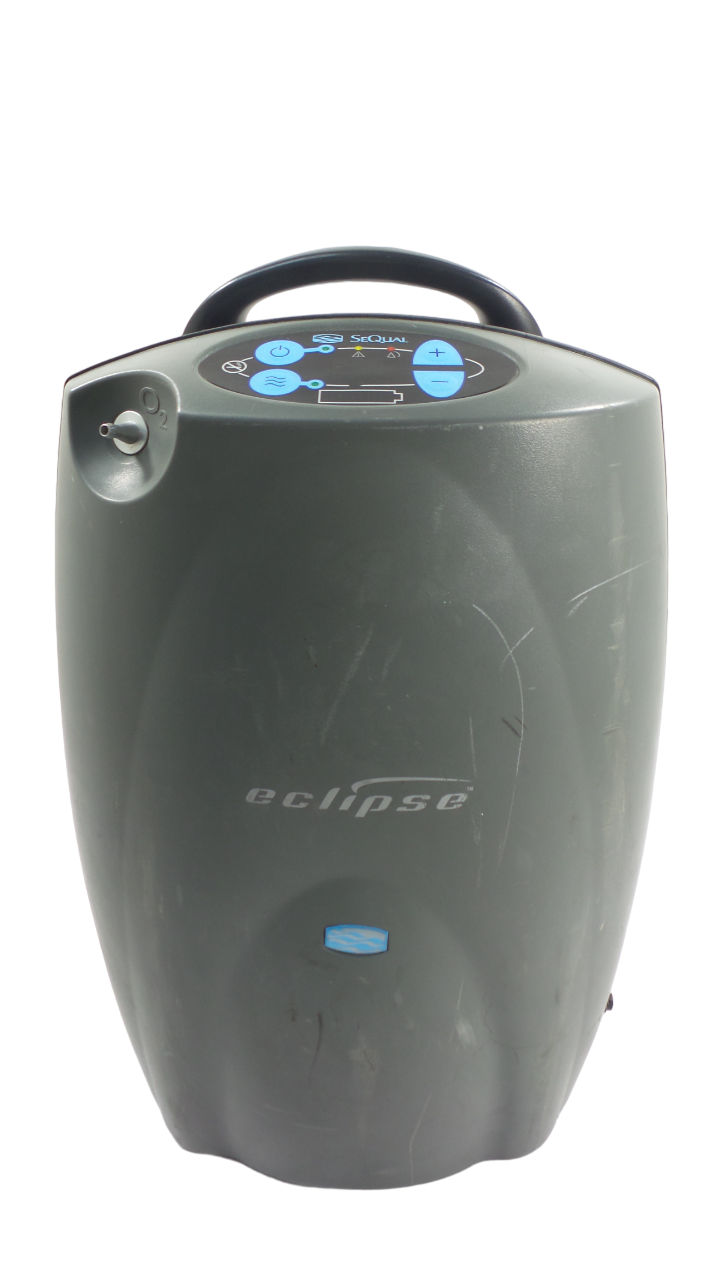 SeQual Eclipse Oxygen System Model 1000 With Cart & Battery - No ...