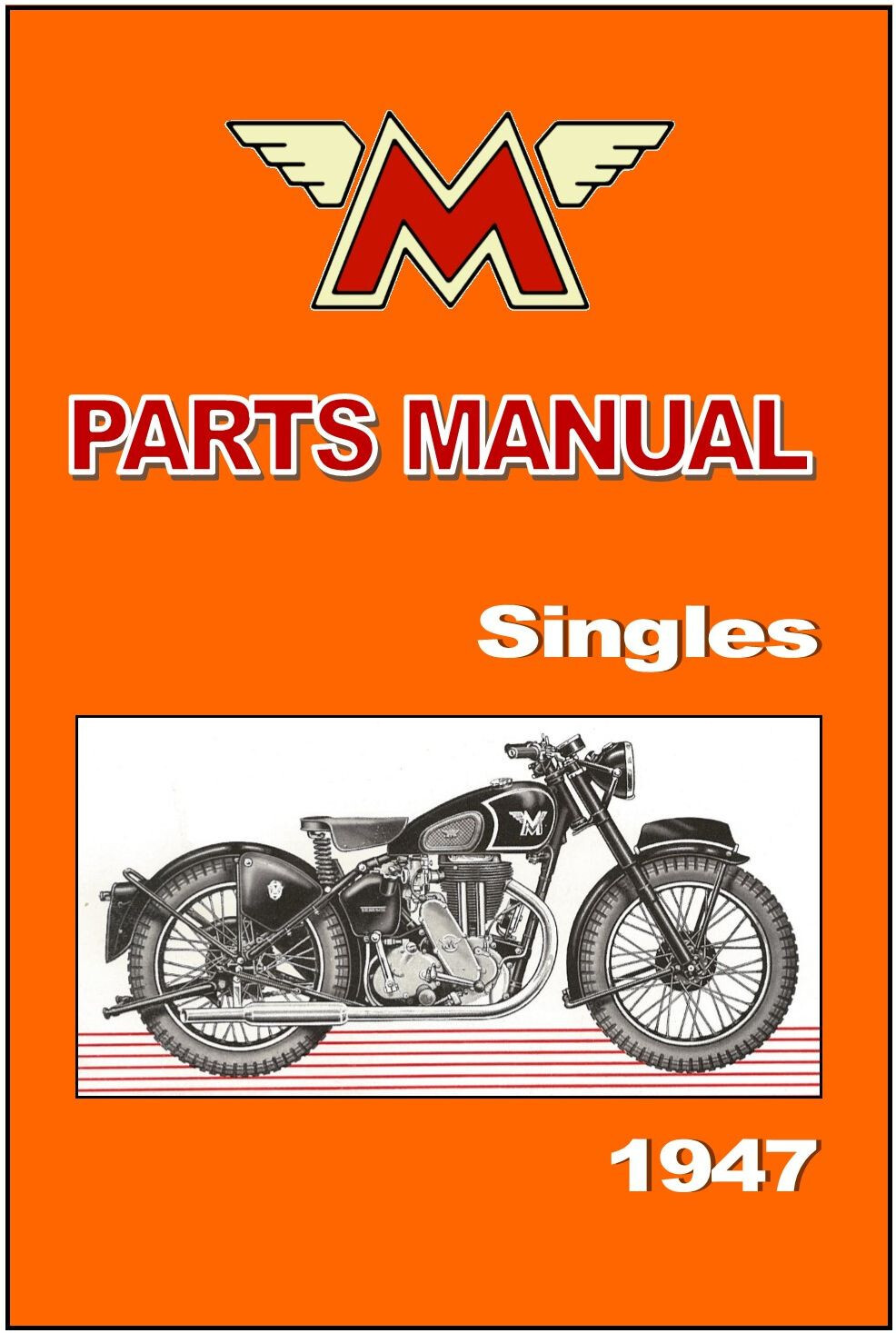 MATCHLESS Parts Manual Model G3 G80 Singles 1947 Replacement Spares ...