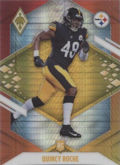 2021 Panini Phoenix - Rookie Quincy Roche #176 Fire Burst (RC) for sale ...
