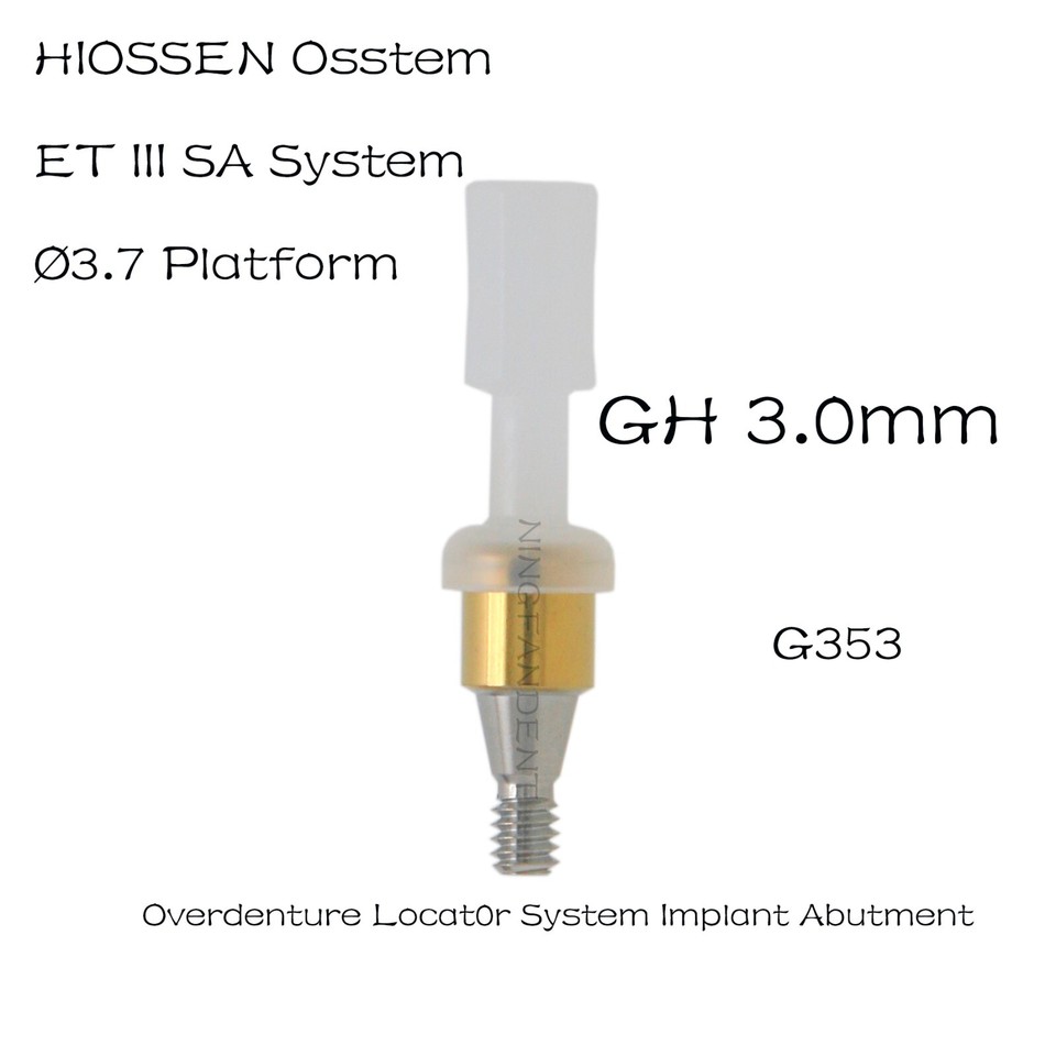 Hiossen Overdenture Locator Mini Abutments For 1-6.0mm GH | eBay