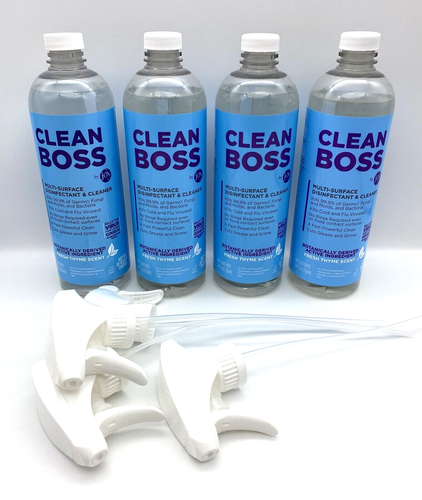 Clean Boss by Joy Multi-Surface Disinfectant & Cleaner 24 oz Ea ...