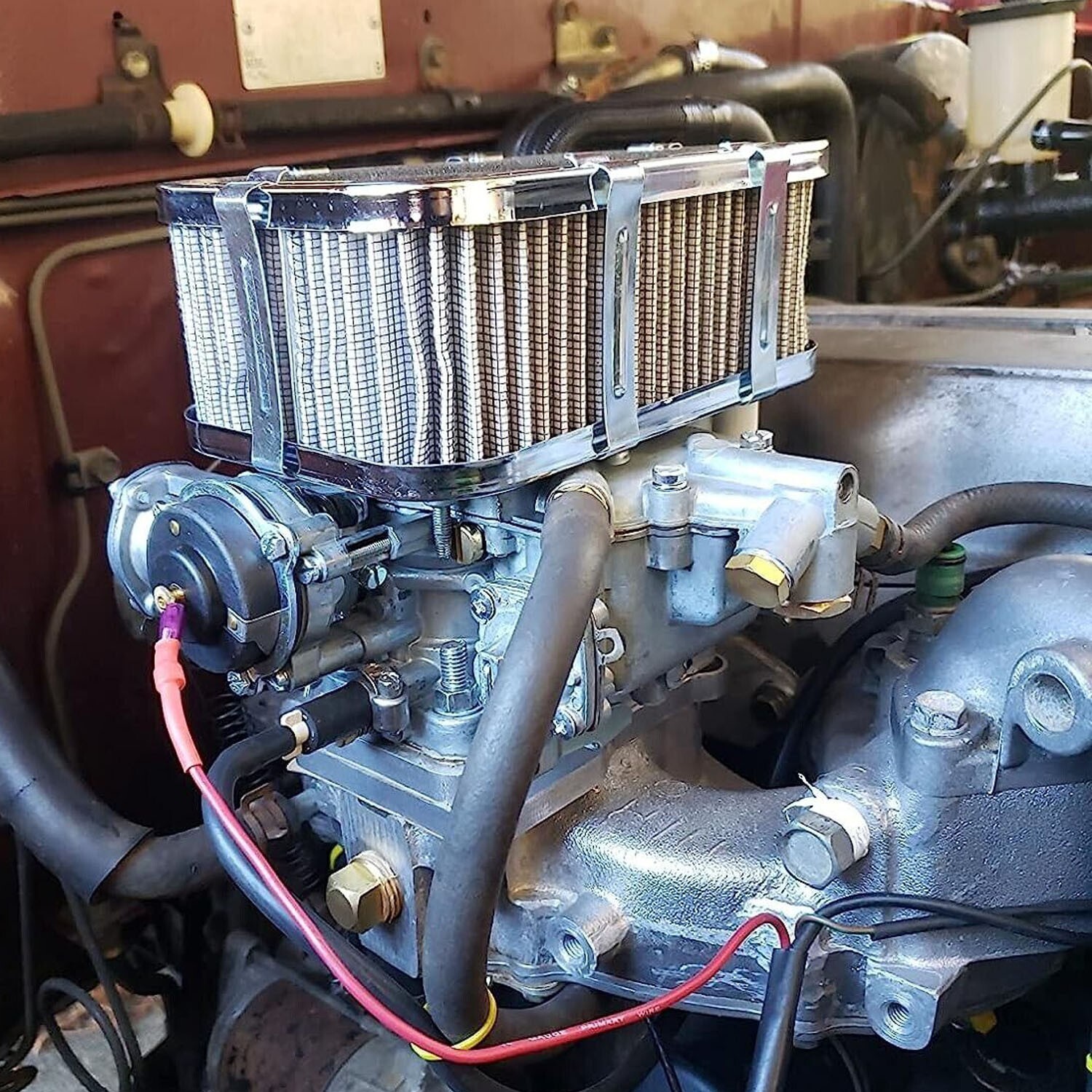 2 BBL Carburetor for 32/36 Dfev Progressive E/choke For Weber Vw Bug ...