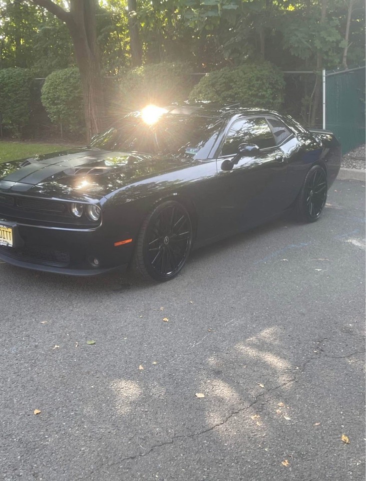 22 Inch Rims road force stagged Rimz w/ 285/30/22 tires Black no bends ...