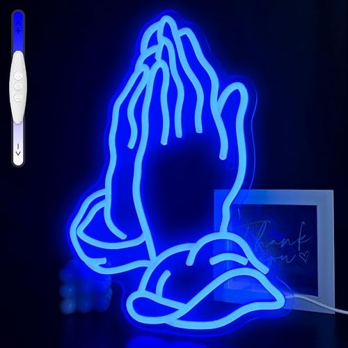 ing Hands Neon Sign Dimmableer Gesture Led Neon Light for Party Wedding ...