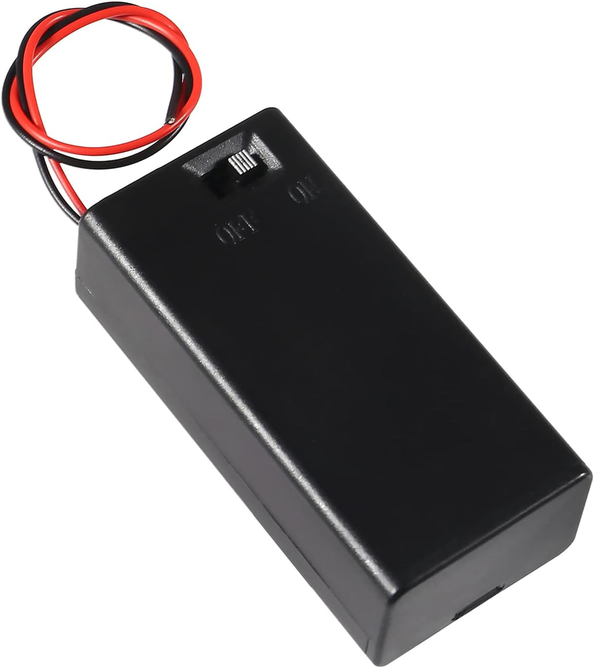 4Pcs 9V Battery Holder with On/Off Switch 9V Battery Case with Switch ...