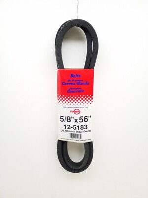 12-5183 5L560 5183 Rotary Premium Black Belt 5/8"x56" | eBay