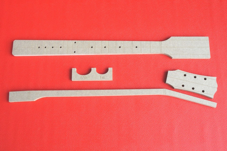 Les Paul Junior Double Cut Guitar Router Templates 1958 1959 1960 1961 ...