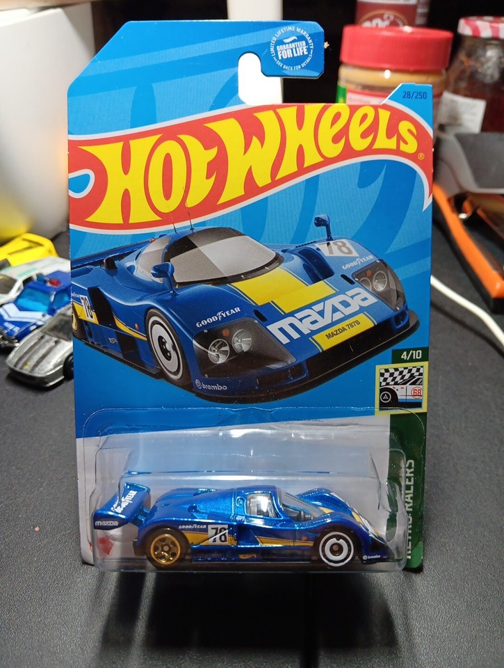 Hot Wheels 2023 HW Retro Racers 4/10 Blue Mazda 787B | eBay