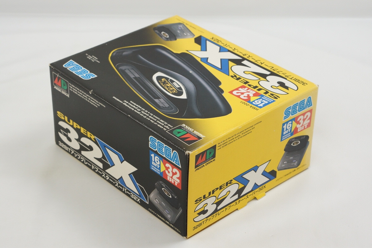 Mega Drive SUPER 32X Console System Boxed HMA-2400 Sega Tested ...