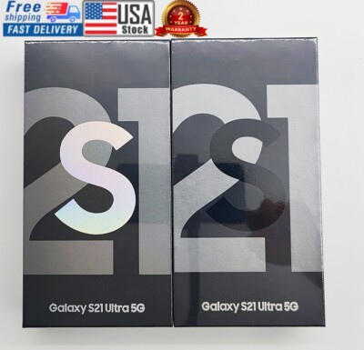 NEW SEALED SAMSUNG GALAXY S21 ULTRA 5G SM-G998U 128GB/256G FACTORY ...