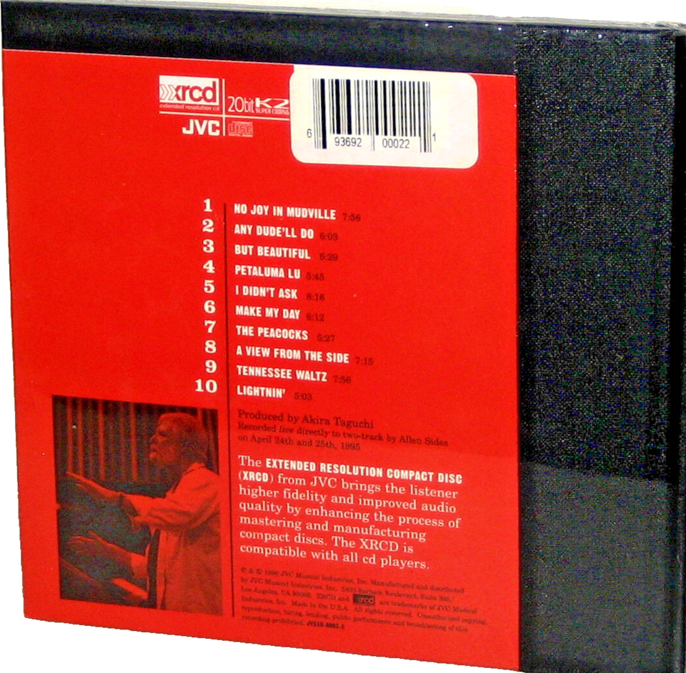 XRCD CD JVCXR-0002-2: Bill Holman Band - A View From The Side, 1996 ...