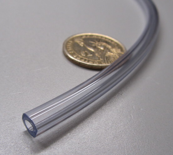 PVC Tubing, Clear, 1/4" OD x 3/16" ID x 1/32" Wall x 100 Foot Coil | eBay