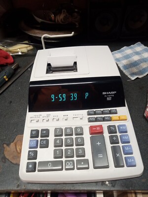 Sharp EL-1197PIII Printing Calculator Machine 12 Digit | eBay