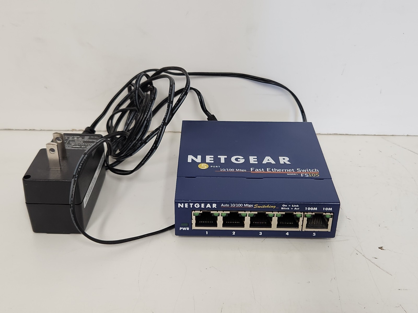 GUARANTEED! NETGEAR PROSAFE 5 PORT 10/100 SWITCH FS105 | eBay