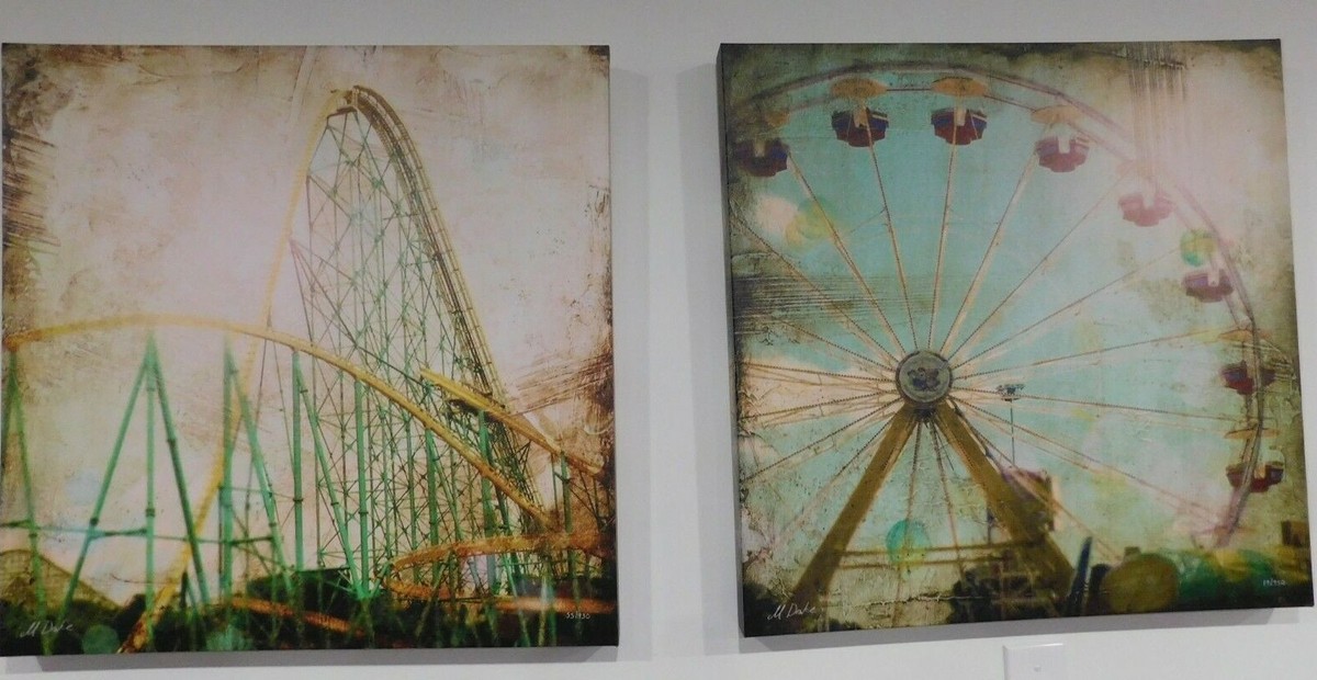 Abstract Ferris Wheel