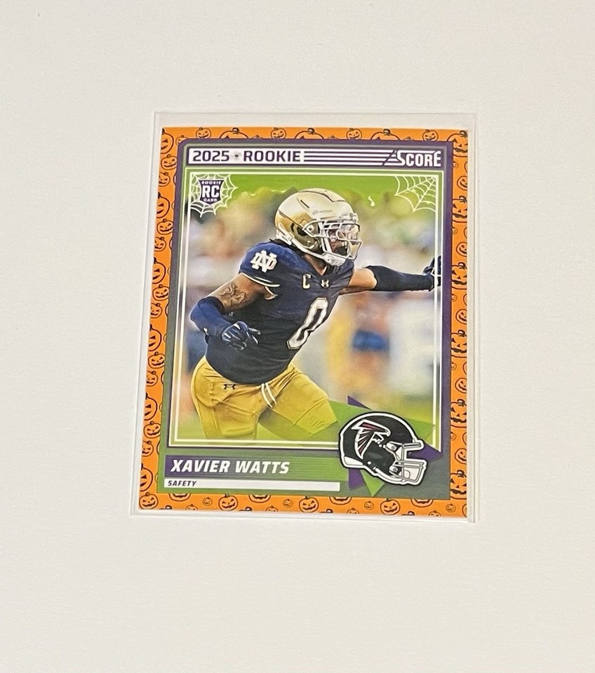 Xavier Watts Rookie 2025 Score-A-Treat #94 & Score #94 RC Falcons | eBay