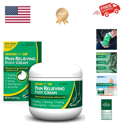 DB Foot Cream, Calming Relief for Burning, Tingling, Shooting ...