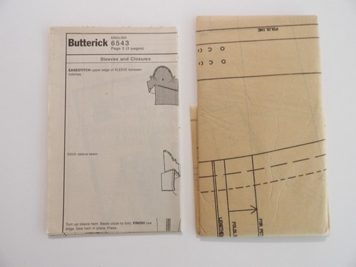 Butterick pattern 6543 Fast & Easy Misses' Jacket, Skirt & Pants Size ...