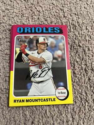 Ryan Mountcastle 2024 Topps Heritage 338 Baltimore Orioles Baseball ...