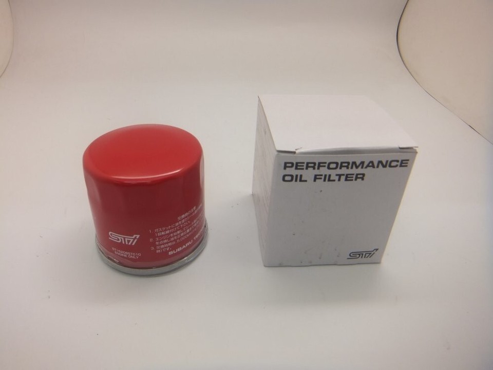 STI SPORT OIL FILTER For SUBARU WRX STI (VA) ST15208ST010 Genuine OEM ...