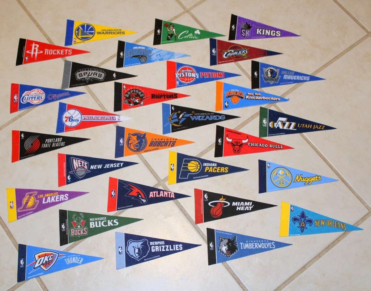 Nba Team Pennants