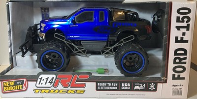New Bright R/C 1:14 R/C Trucks Full Function Radio Control Ford F-150 ...