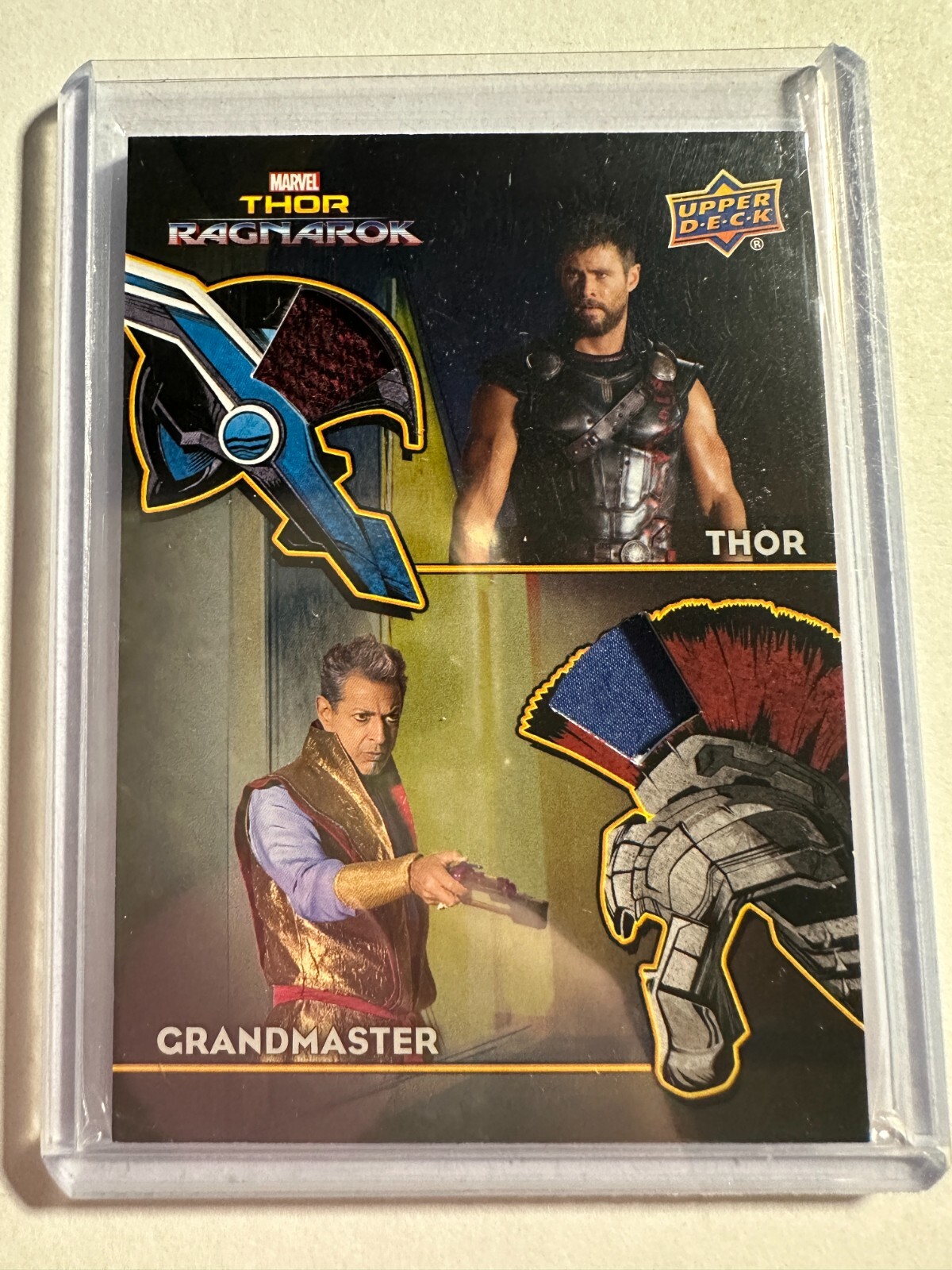 K86,945- 2018 Thor Ragnarok Armory Dual Relic #AD5 Thor/Grandmaster ...