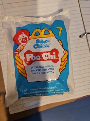 McDonalds Happy Meal Robo-Chi Pets Poo-Chi #7 NEW SEALED Sega Toys ...