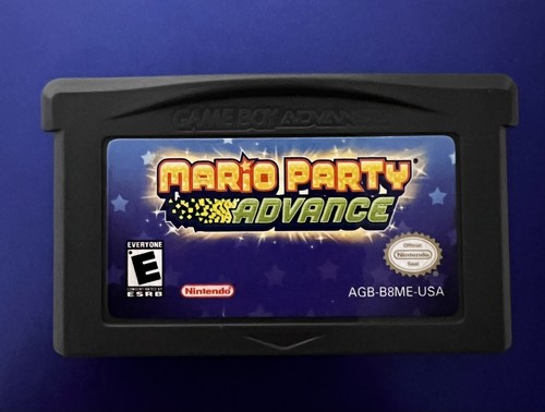 Mario Party Advance GBA (Game Boy Advance, 2005) Authentic Cartidge ...