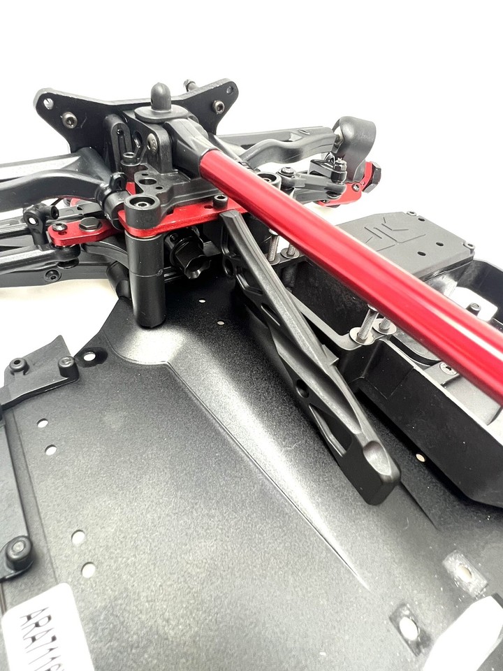 ARRMA V2 limitless roller chassis slider Speed Run 6s 8s NEWEST diffs ...
