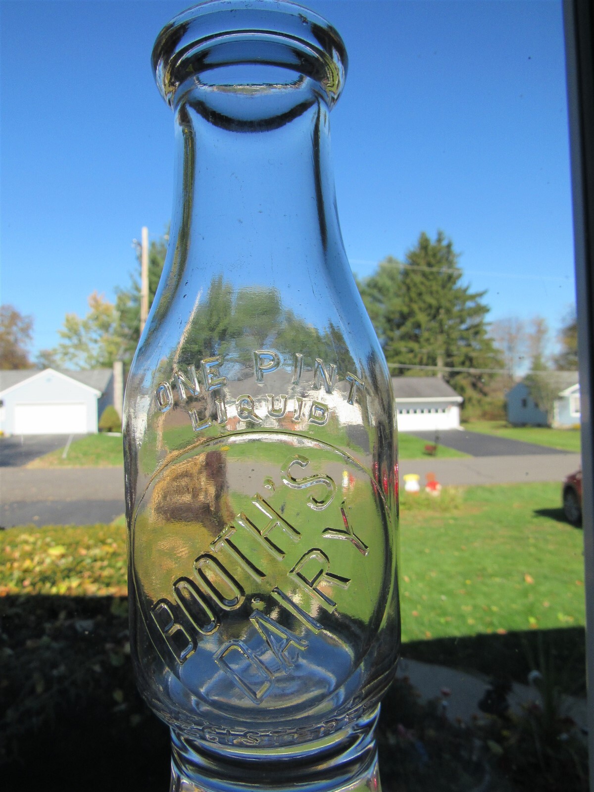 TREP Milk Bottle Booth Booth's Dairy Farm Dunkirk NY 1941 VERY RARE | eBay