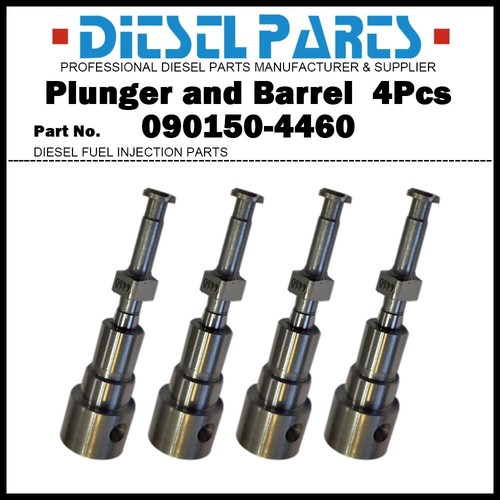 4x Plunger and Barrel 4460 090150-4460 16475-51050 for Kubota D1403 ...