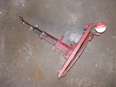 International Farmall 444 IH tractor 3pt hitch control lever draft ...