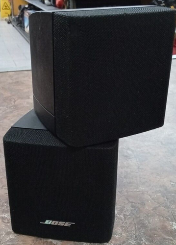Single Bose Cube Speaker Double Cube Black Tested | eBay