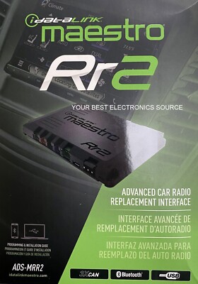 NEW iDatalink / Maestro ADS-MRR2 Car Radio Replacement Interface Module ...