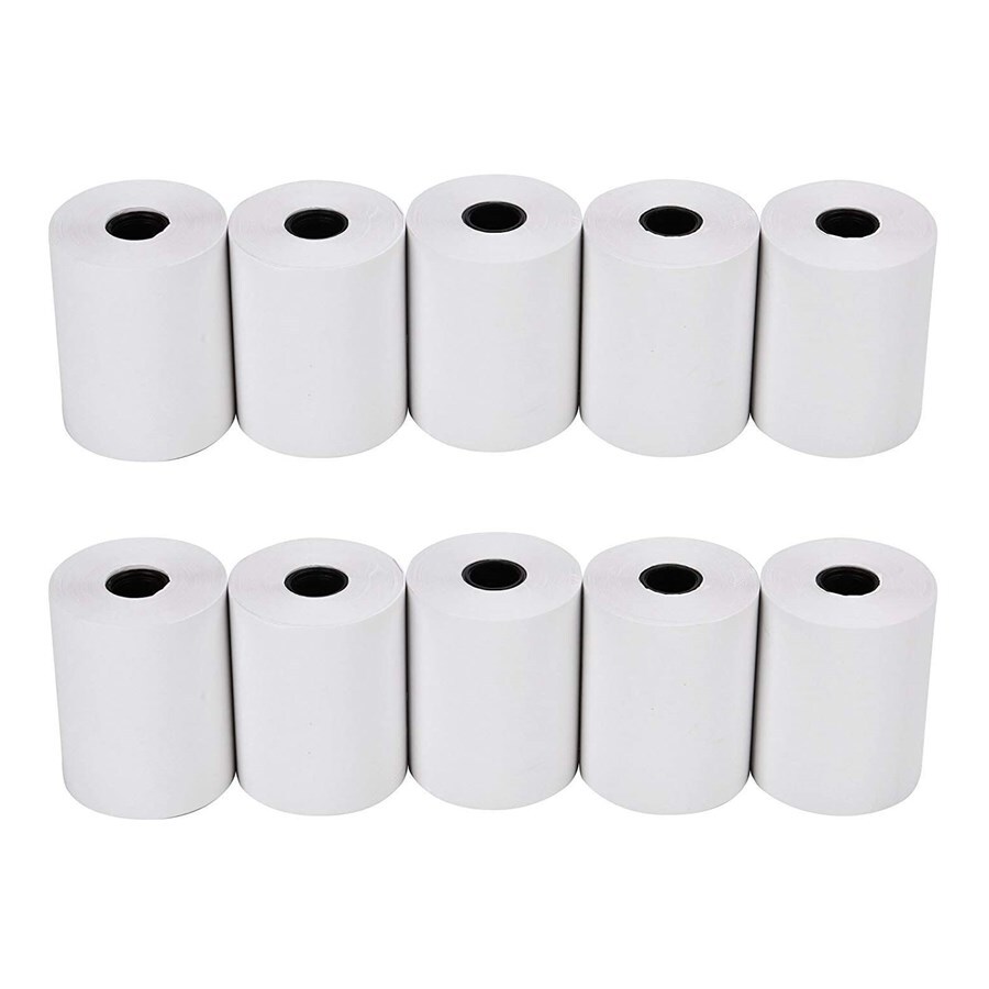 57x40mm Machine Till Credit Card PDQ Thermal Paper Rolls Cash Register ...