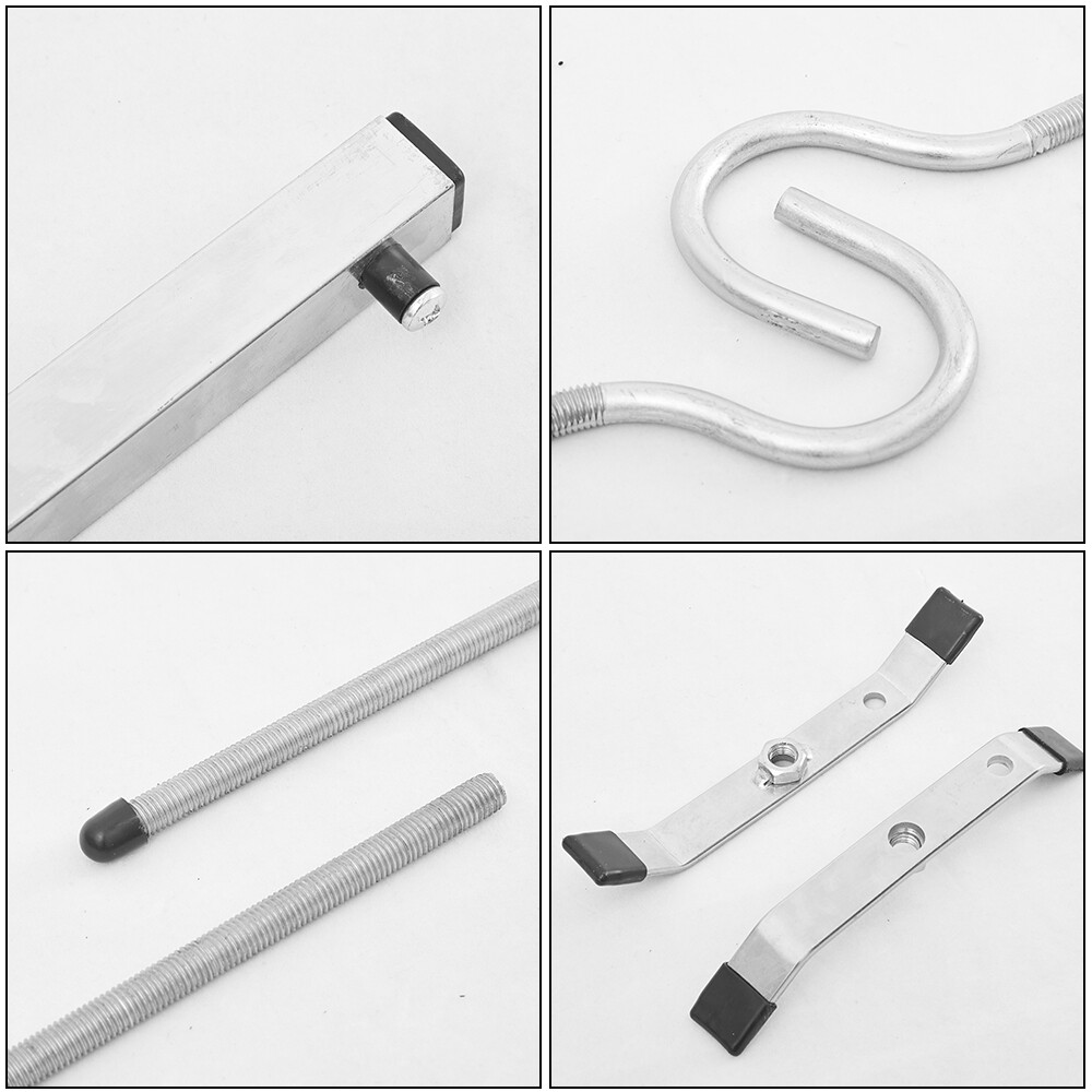 Universal Lockable Ladder Roof Rack Clamps Heavy Duty Safe Ladders ...